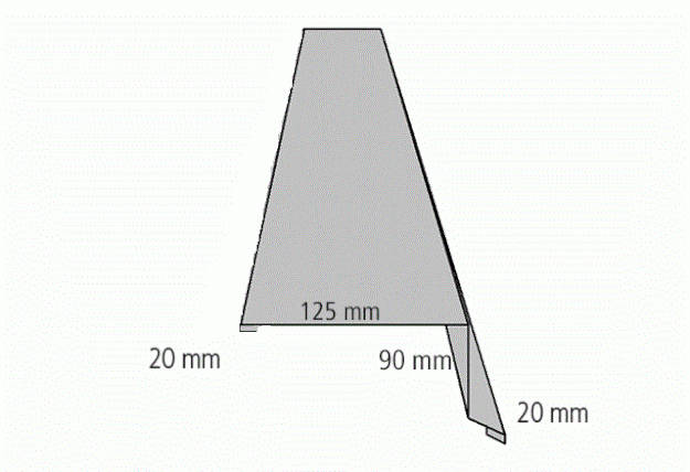 Vindskede Grøn Ral 6020 - 5 meter samlet